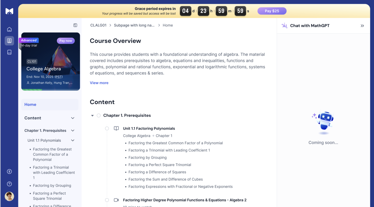 Students - MathGPT.AI