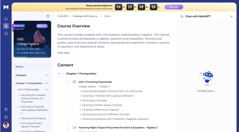 Students - MathGPT.AI
